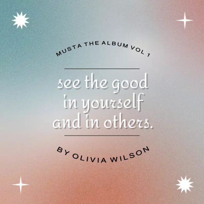 Colorful Album Cover Template | PosterMyWall