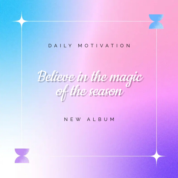 Colorful Album Cover Template | PosterMyWall