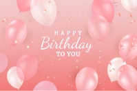 Colorful elegant birthday background Template | PosterMyWall