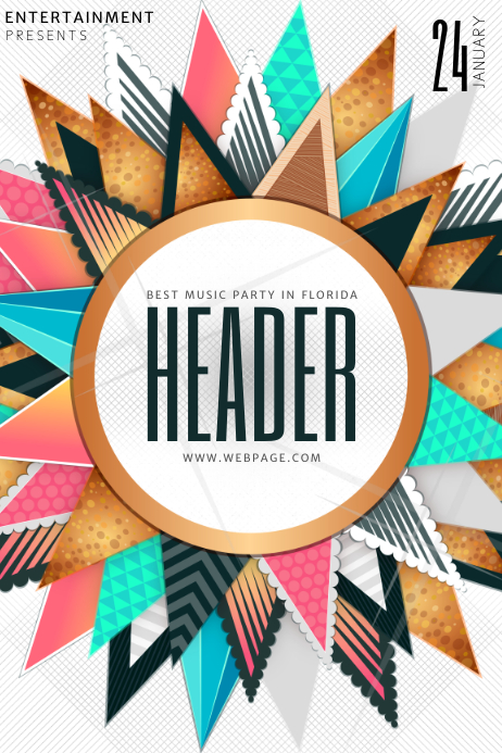 Colorful Event Flyer Template | PosterMyWall