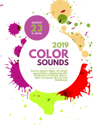 Color Party Flyer Template | PosterMyWall