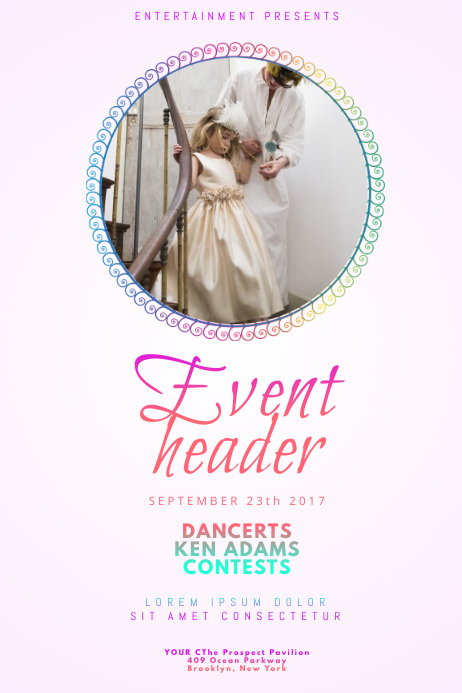 Colorful Event Flyer Template | PosterMyWall