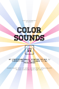 Colorful Party Flyer Template | PosterMyWall