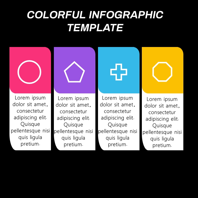COLORFUL INFOGRAPHIC TEMPLATE | PosterMyWall