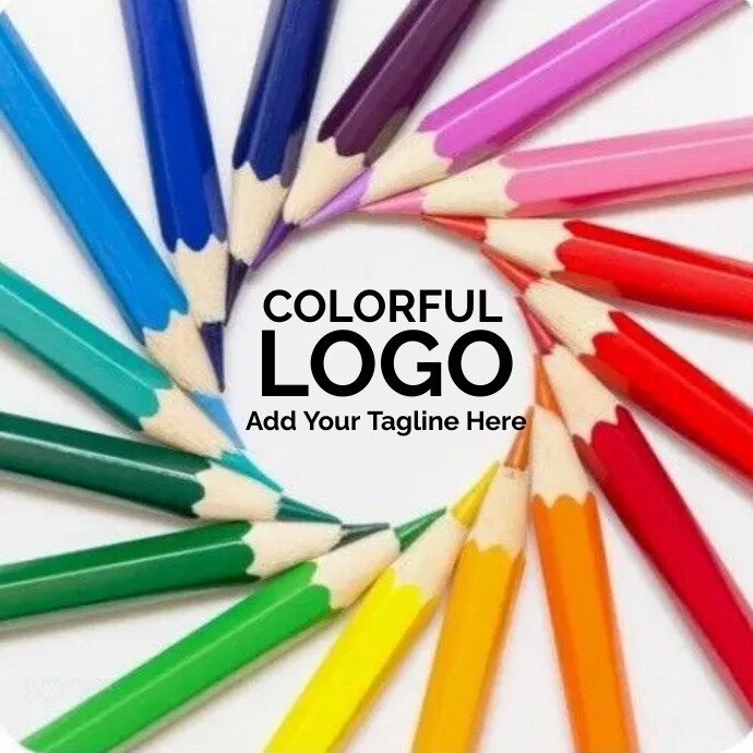 COLORFUL logo design template 2024 | PosterMyWall