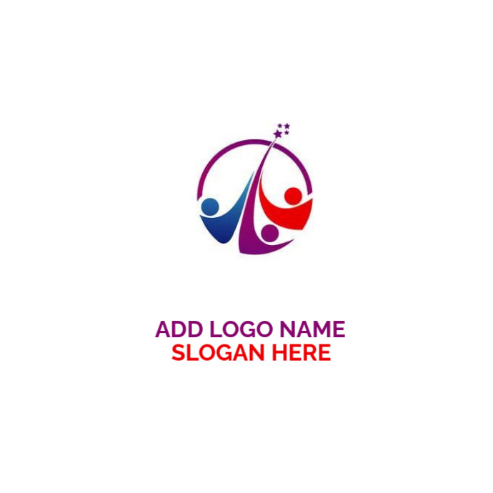 COLORFUL LOGO FOR FOSTER CARE Template | PosterMyWall