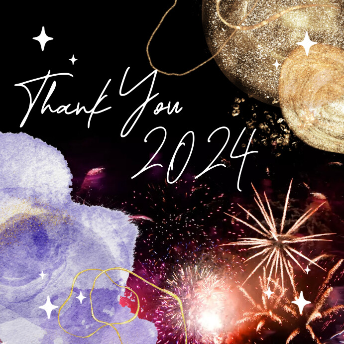 Copy of Colorful Modern & Minimal Fireworks Instagra | PosterMyWall