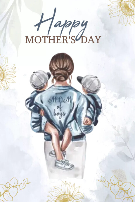 Colorful Watercolor Fashion Illustration Moth Template | PosterMyWall