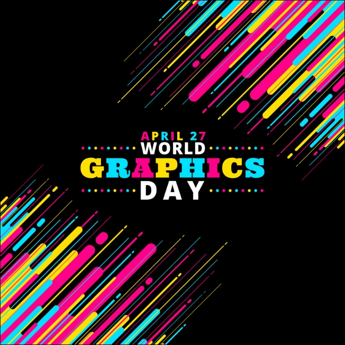 colorful world graphics day background Template | PosterMyWall