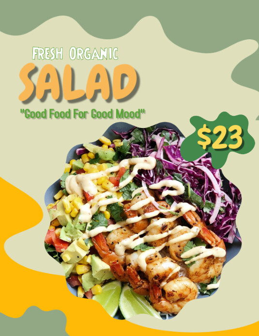 Colorfull Illustrative Advertisement Flyer (u Template | PosterMyWall