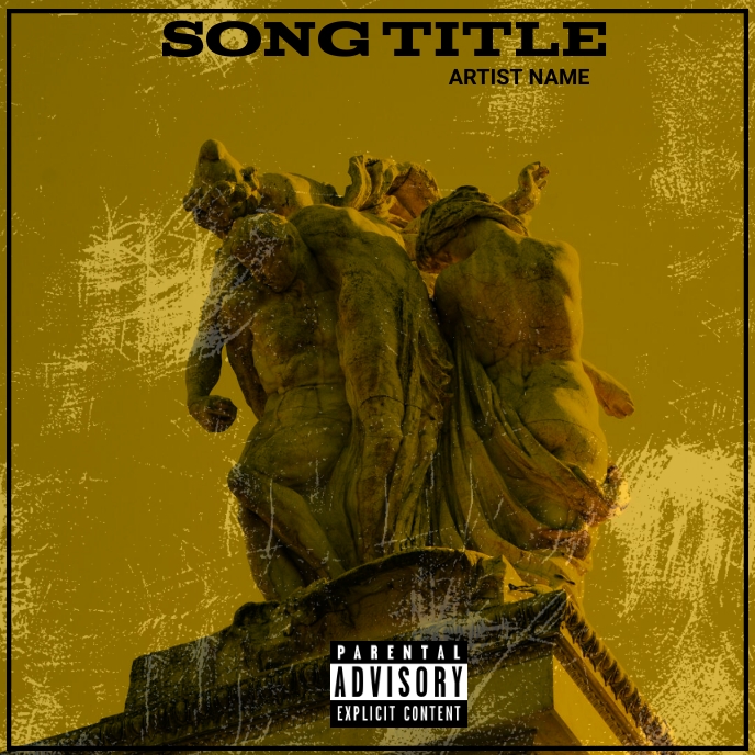 Plantilla de Colossal Album cover template | PosterMyWall