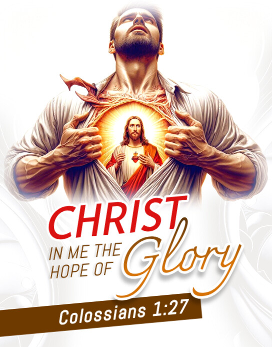 Colossians 1:27 Template | PosterMyWall