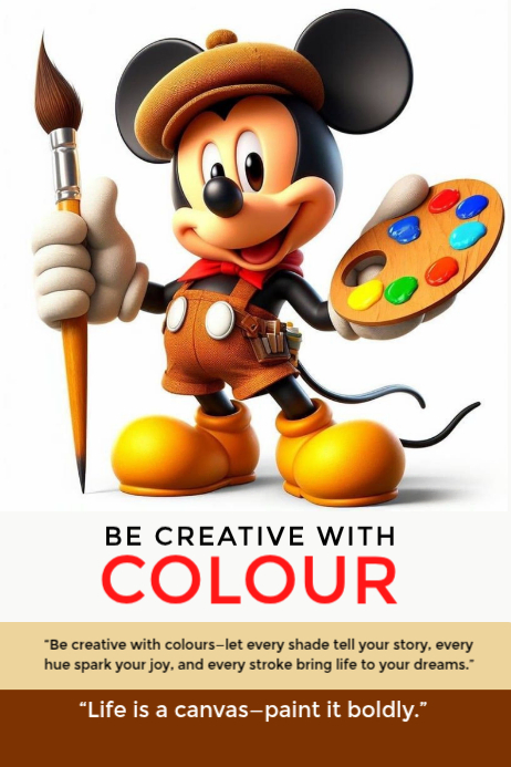 Colour Template | PosterMyWall