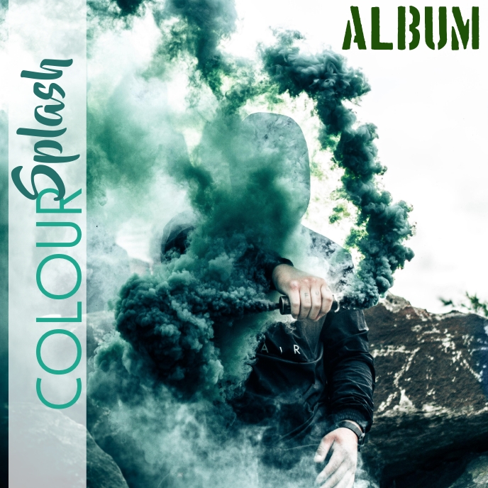 Colour splash album cover Template | PosterMyWall