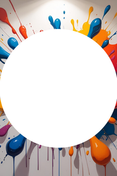 Modèle Colour Splash Poster Background Template | PosterMyWall