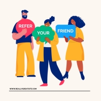 Refer a friend! Template Design | PosterMyWall