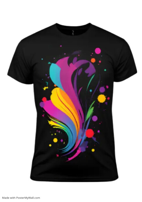 Colourful graphics mockup Template | PosterMyWall