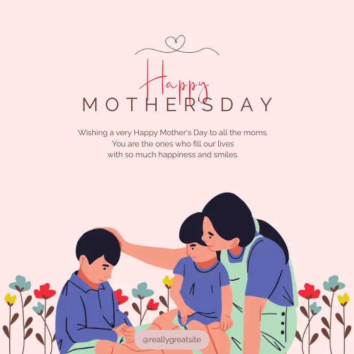 Copy of colourful happy mother's day IG Post | PosterMyWall