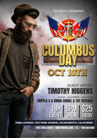 Columbus Party Flyer Template | PosterMyWall