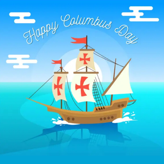 COLUMBUS DAY Template | PosterMyWall