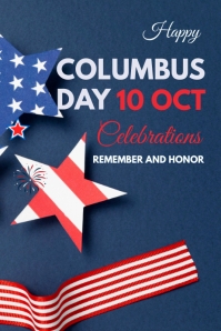 Columbus day Template | PosterMyWall