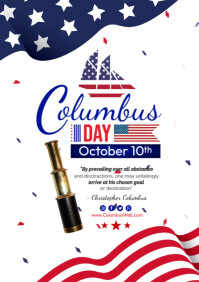 Columbus Day Flyer Template | PosterMyWall