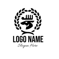 comb logo and brush company logo golden comb Template | PosterMyWall