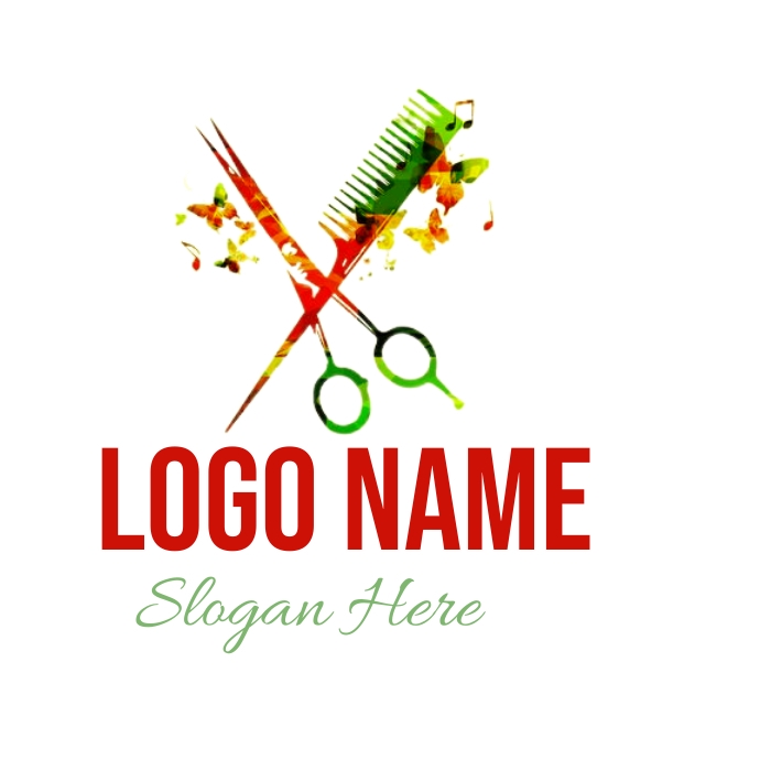 comb logo and brush company logo golden comb Template | PosterMyWall