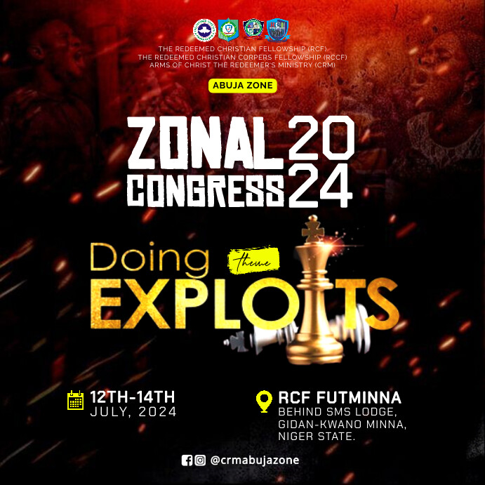 COMBINED FELLOWSHIP CONGRESS FLYER Template | PosterMyWall