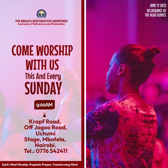 Copy of come worship this Sunday | PosterMyWall