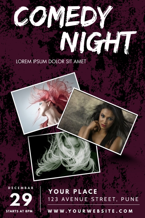 comedy night Template | PosterMyWall