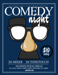 COMEDY NIGHT POSTER Template | PosterMyWall