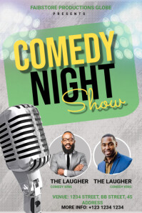 COMEDY NIGHT Template | PosterMyWall