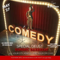 Comedy Night Show Template | PosterMyWall
