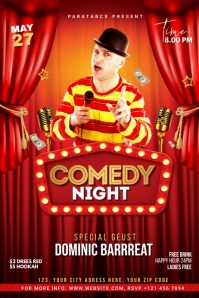 770+ comedy Customizable Design Templates | PosterMyWall