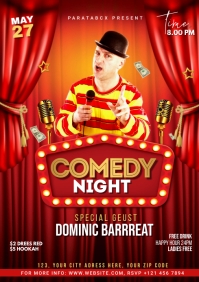 COMEDY NIGHT Template | PosterMyWall
