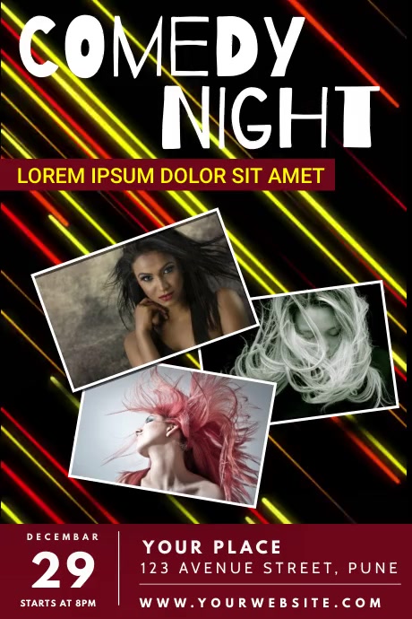 comedy show Template | PosterMyWall