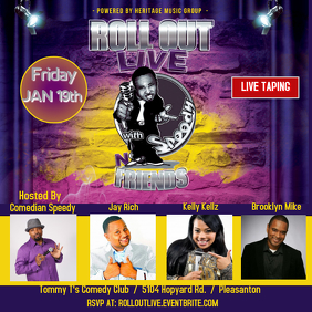 Comedy Show Template | PosterMyWall