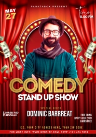 Comedy Night Show Template | PosterMyWall