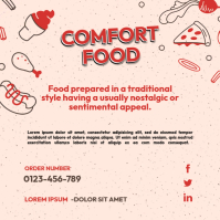 Comfort Food Ads Template | PosterMyWall