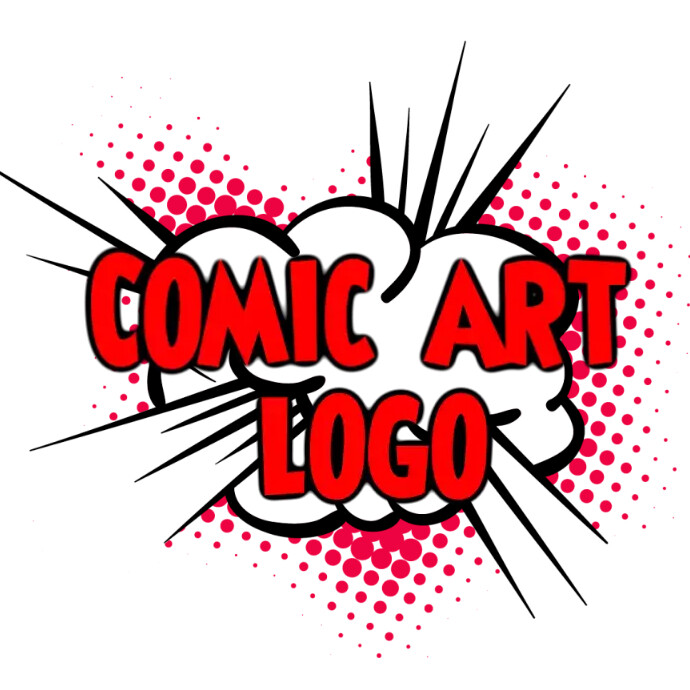 Plantilla de Comic art logo | PosterMyWall