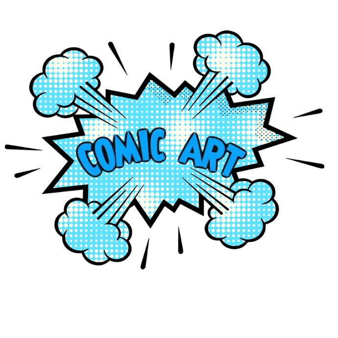 Plantilla de Comic Art logo | PosterMyWall