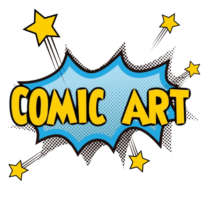 Comic art logo Template | PosterMyWall