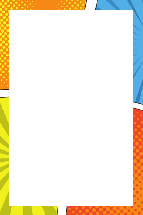 Comic Character Poster Template | PosterMyWall