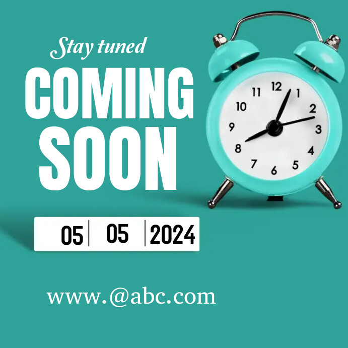 coming soon announcement templates | PosterMyWall