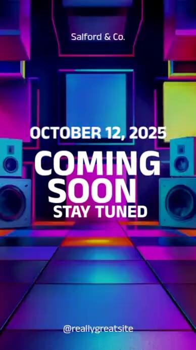 coming soon banner grand opening poster Template | PosterMyWall