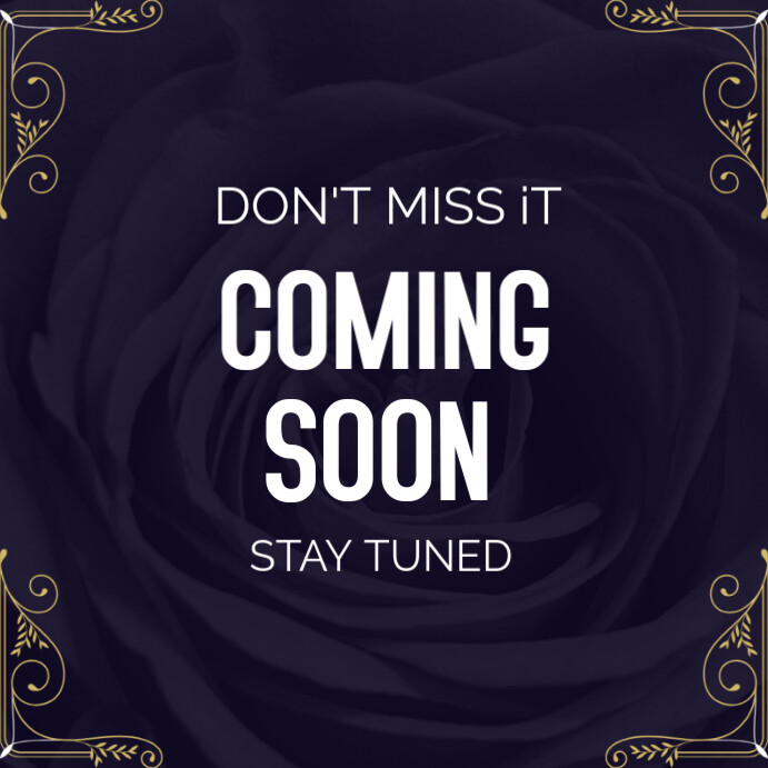 Coming soon celebration Template | PosterMyWall