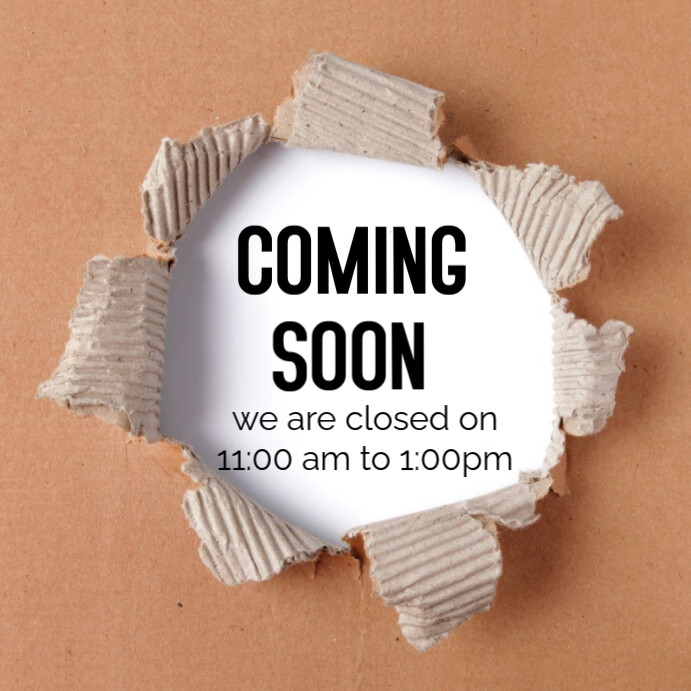 Coming soon celebration Template | PosterMyWall