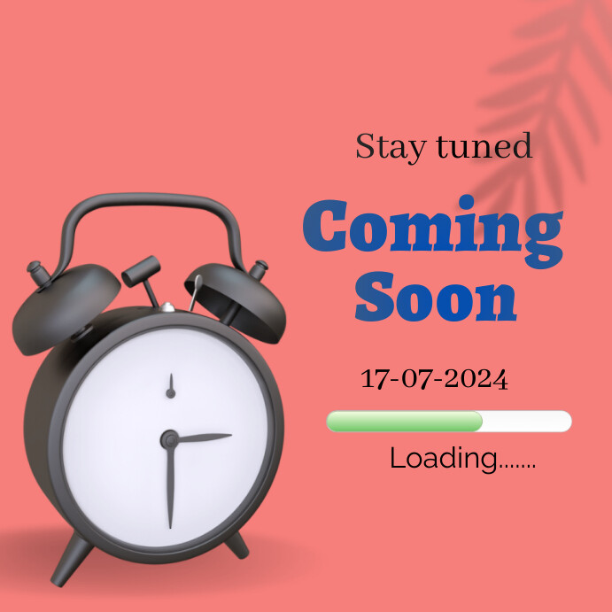 Coming Soon celebration Template | PosterMyWall