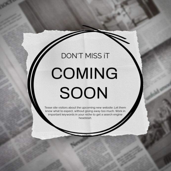 Coming soon celebration Template | PosterMyWall
